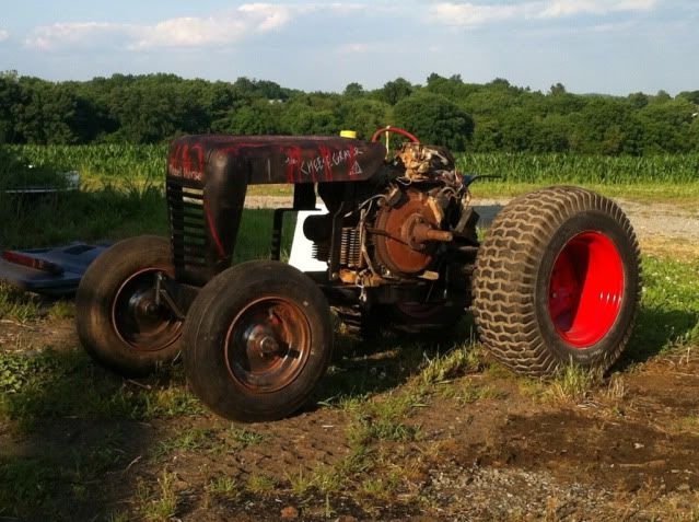 A sneak peek of my hot rod... - Wheel Horse Tractors - RedSquare Wheel ...